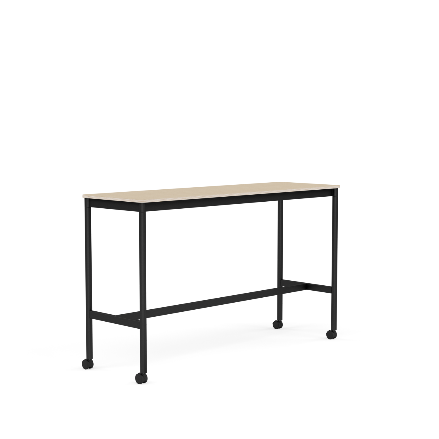 Base Table High w. Castors | A Modern High Table