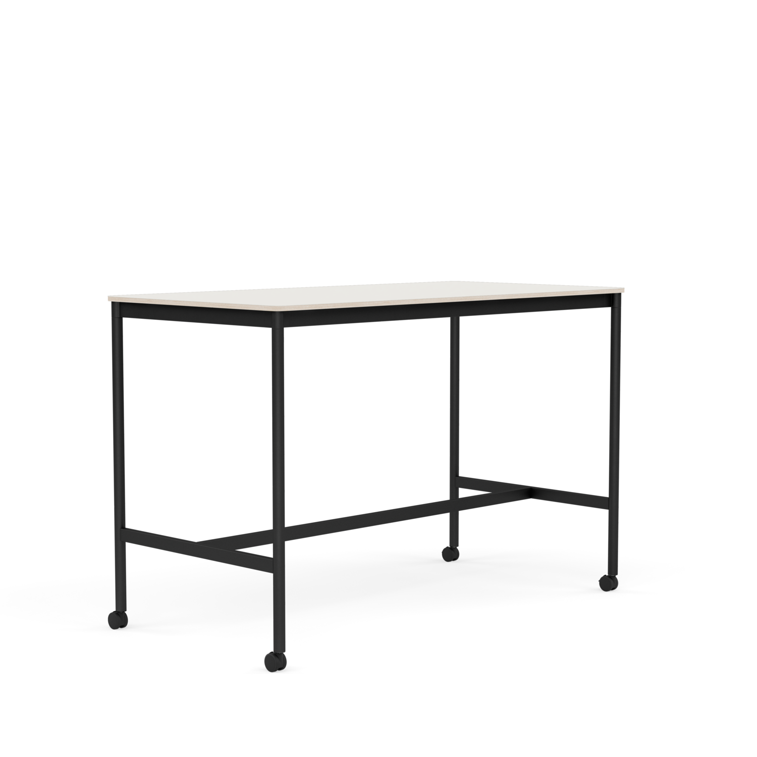 Base Table High w. Castors | A Modern High Table