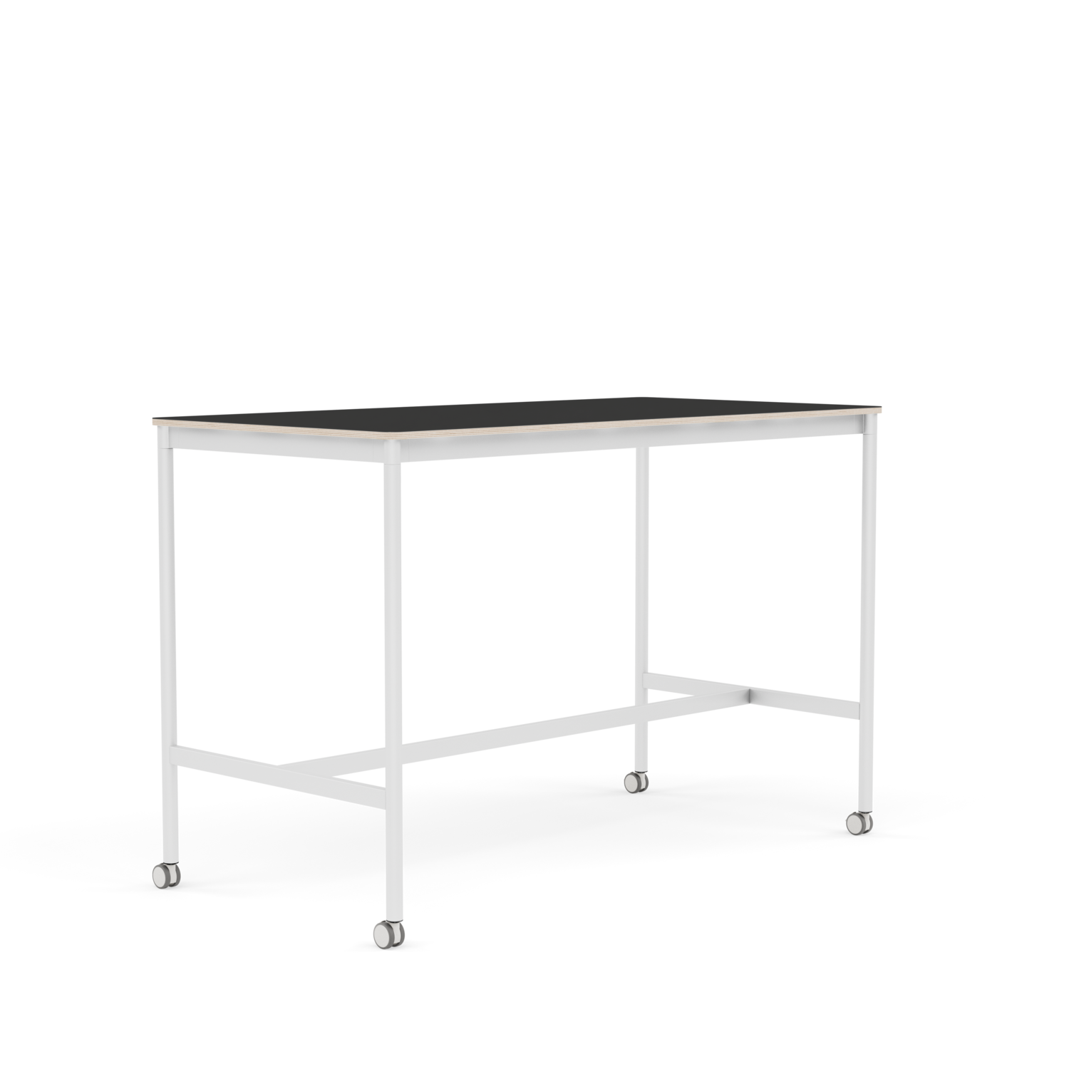 Base Table High w. Castors | A Modern High Table