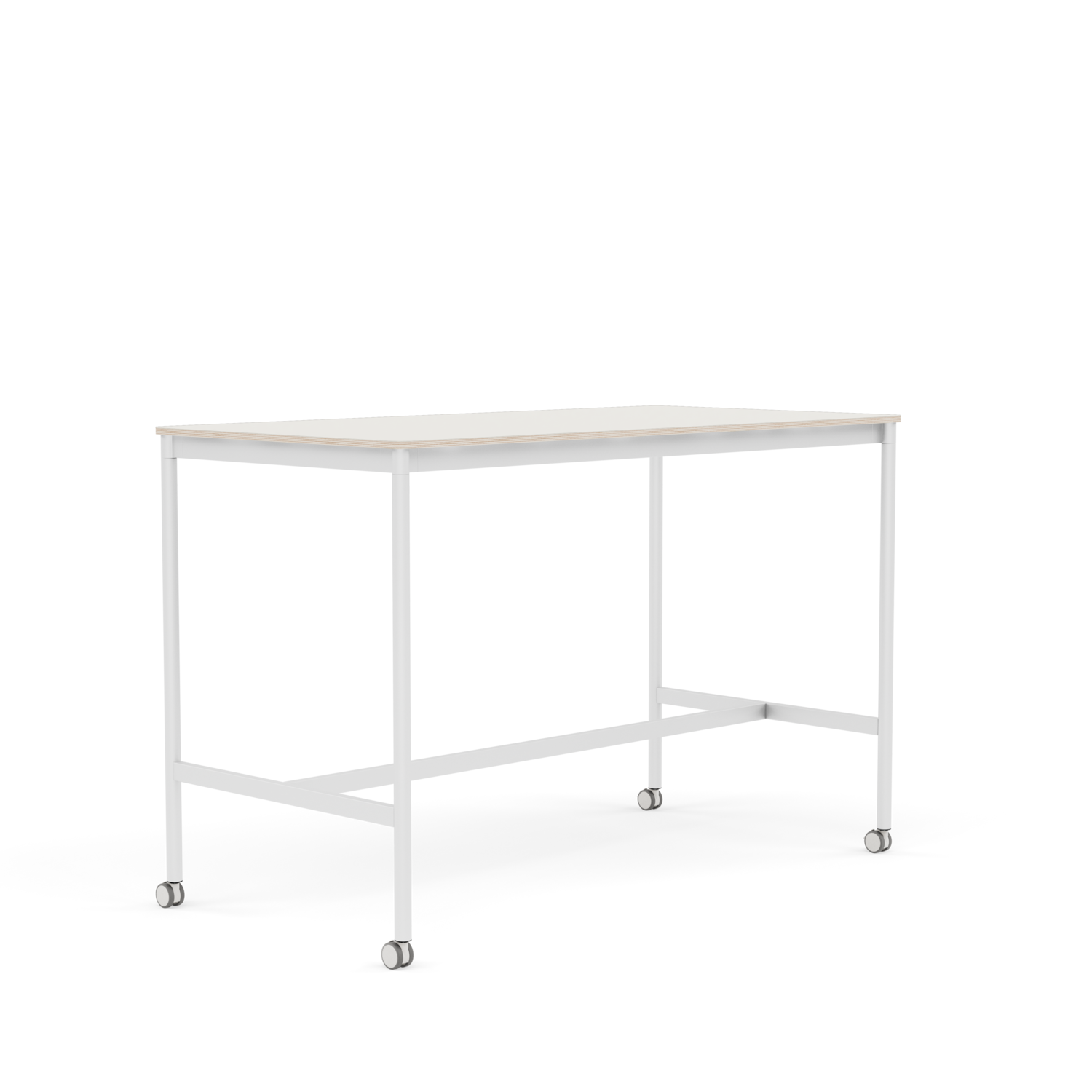 Base Table High w. Castors | A Modern High Table