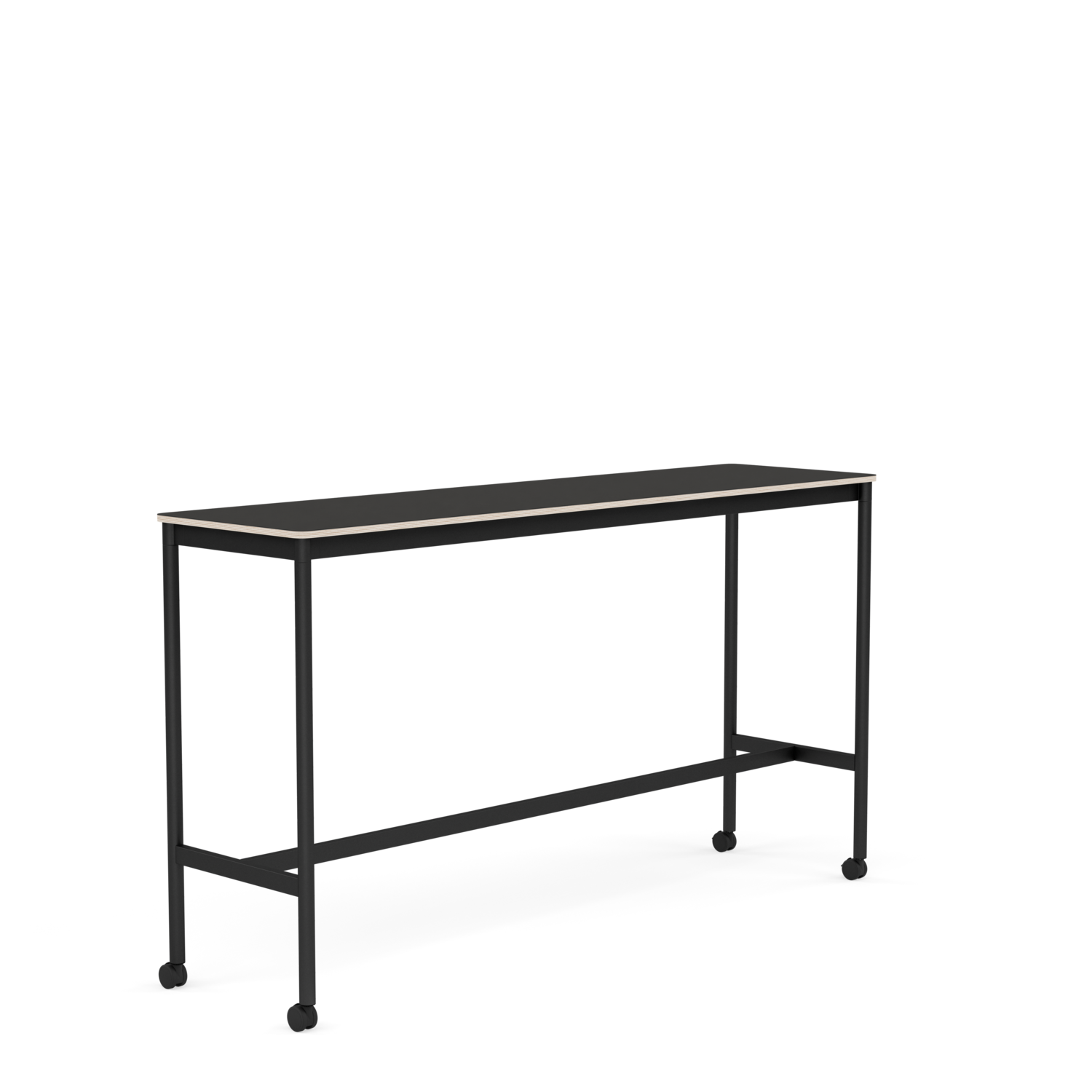 Base Table High w. Castors | A Modern High Table