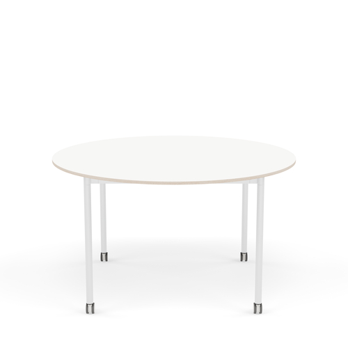 Base Table Round w. Castors | Simple lines in Scandinavian design