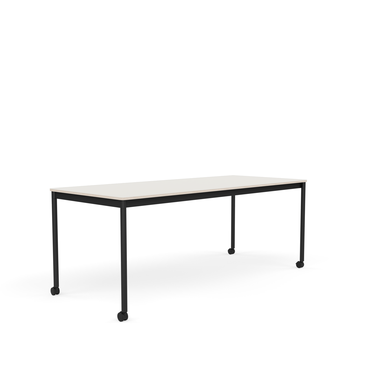 Base Table w. Castors | A straight-forward table that suits any space