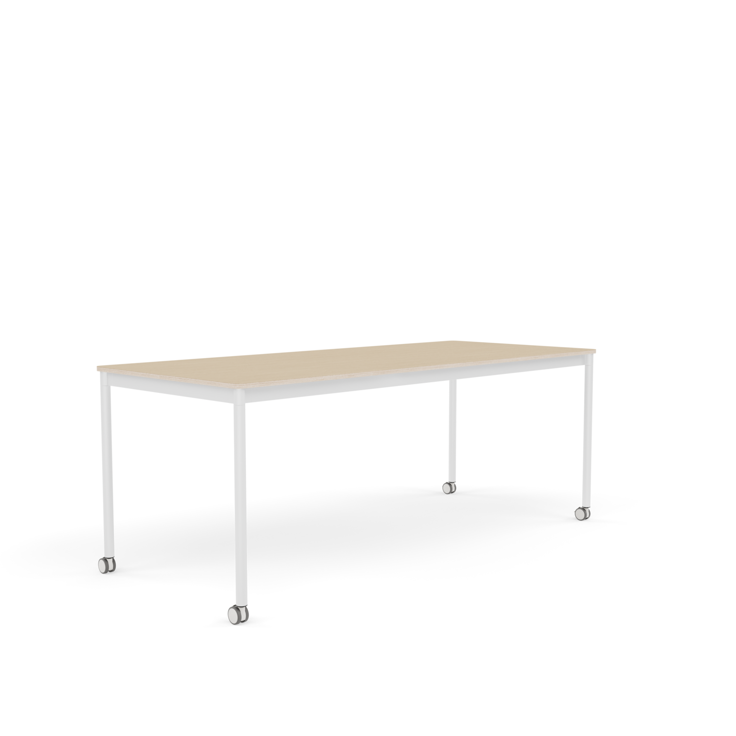 Base Table w. Castors | A straight-forward table that suits any space