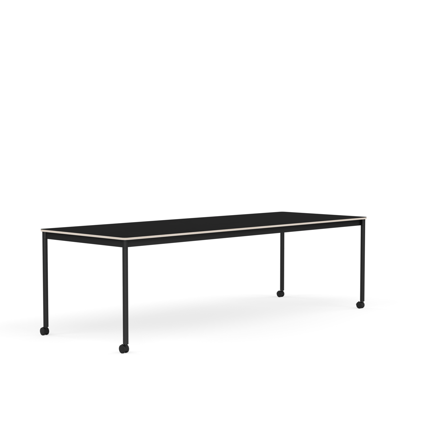 Base Table w. Castors | A straight-forward table that suits any space