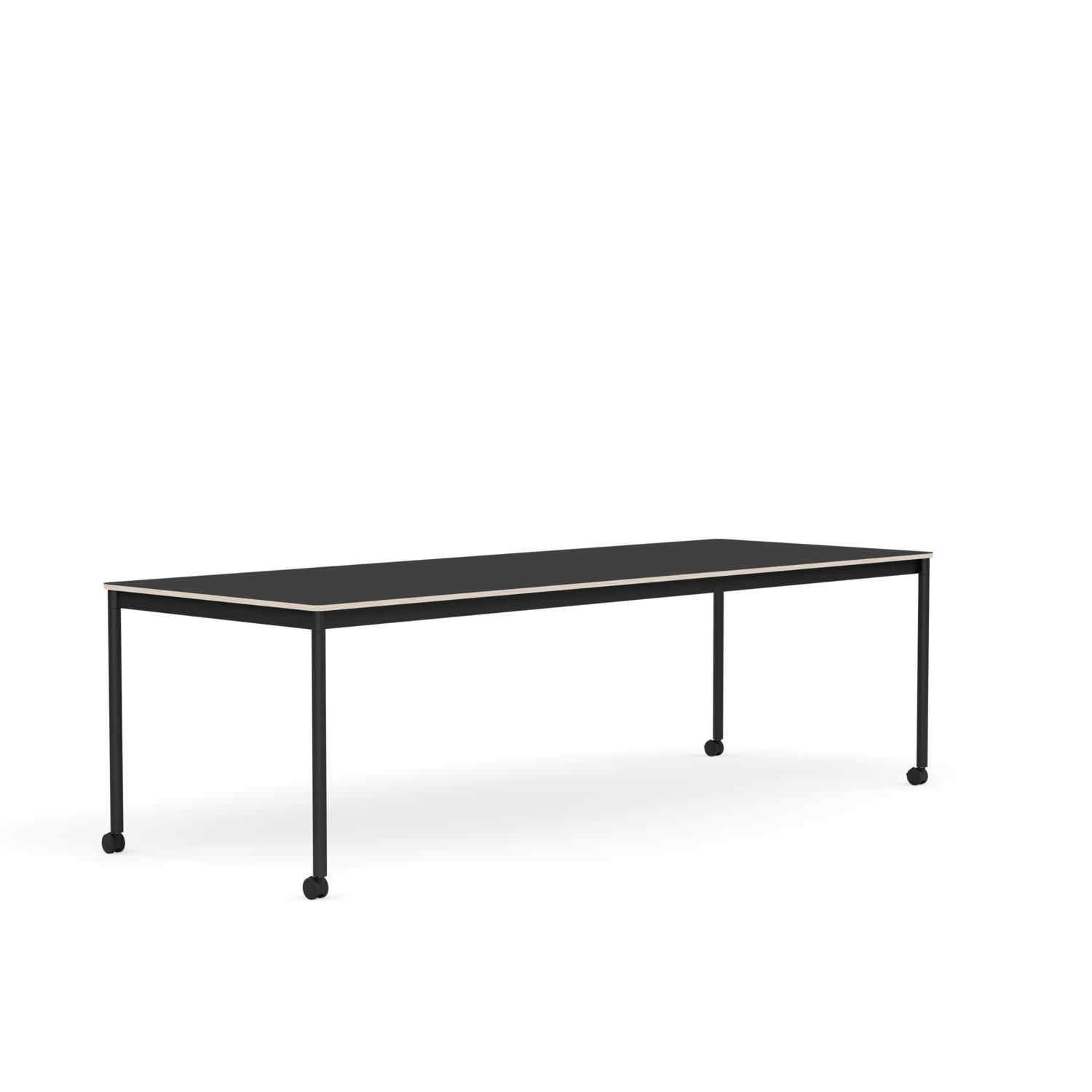 Base Table w. Castors | A straight-forward table that suits any space
