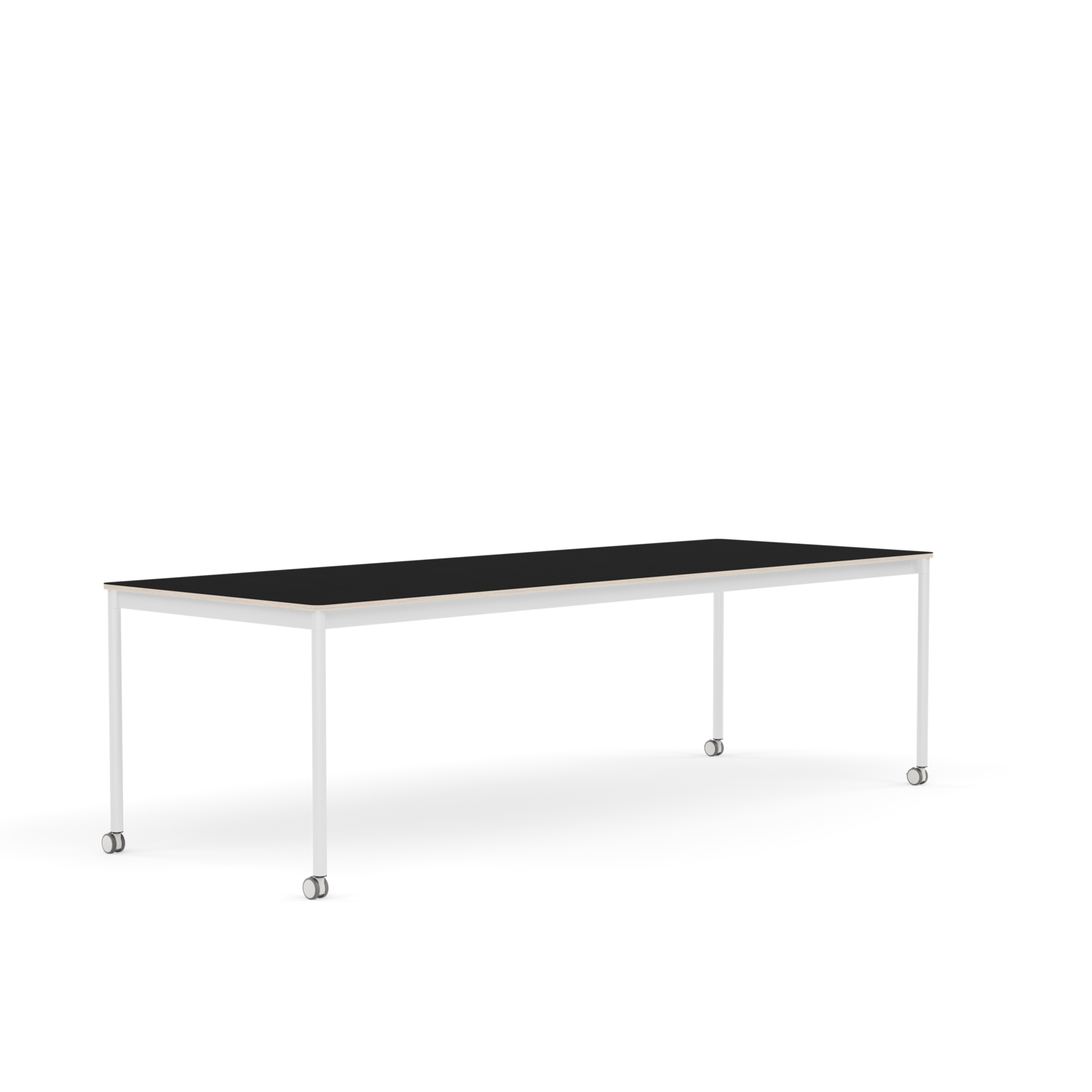 Base Table w. Castors | A straight-forward table that suits any space